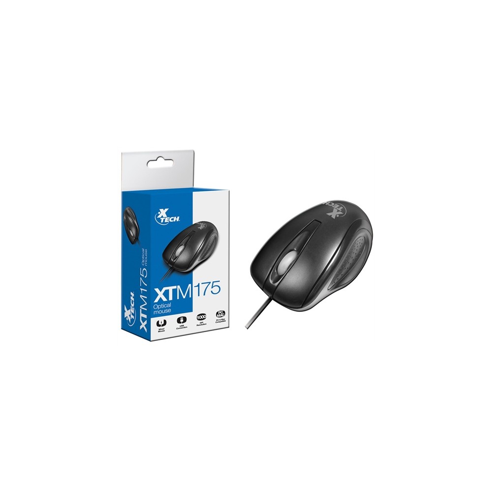 MOUSE XTECH OPTICAL USB (XTM-175)